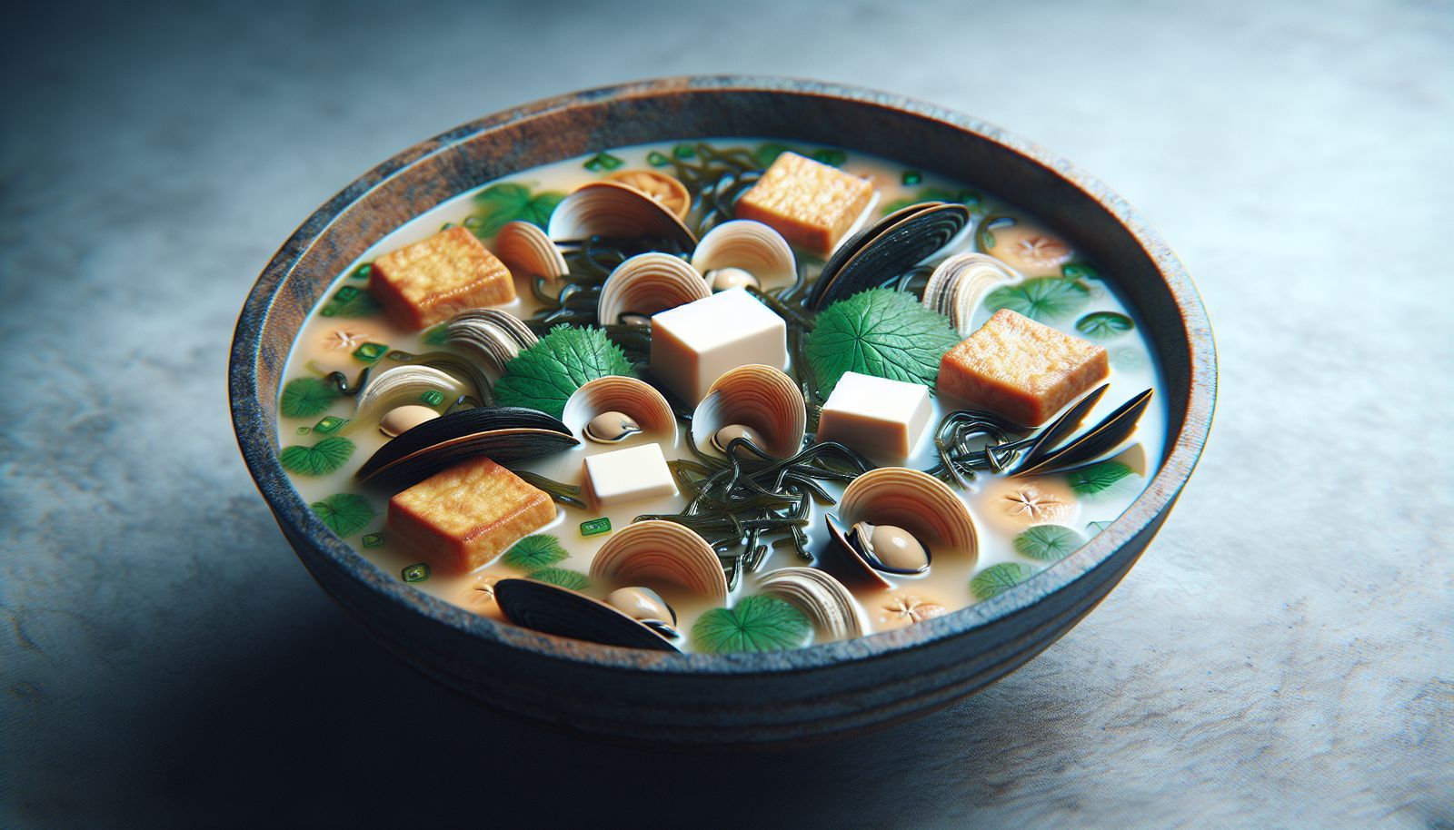 Algorithmic Asari Clam Miso Soup