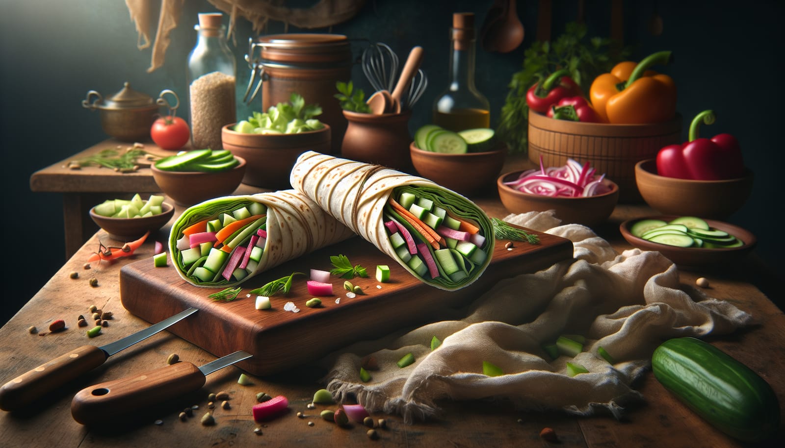 Jicama Wraps