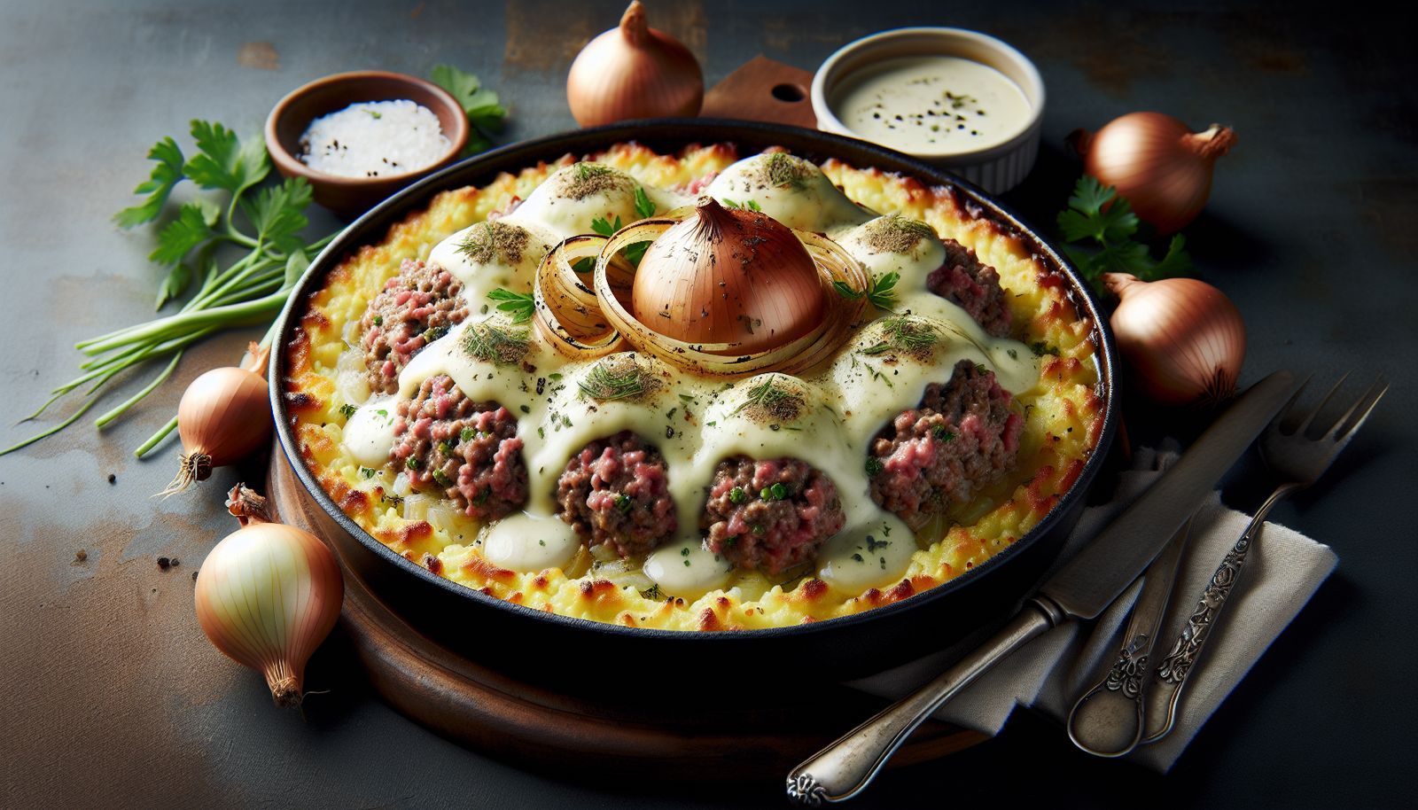 Matrix Minced Meat Soubise